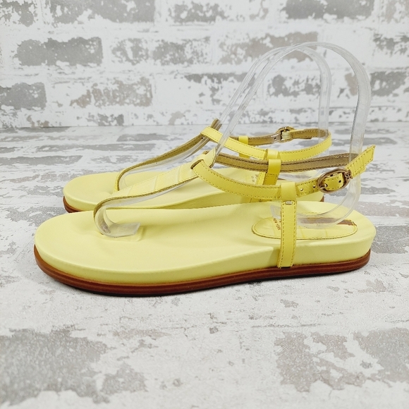 Sam Edelman | Shoes | New Sam Edelman Naomi Thong Yellow Crocodile ...
